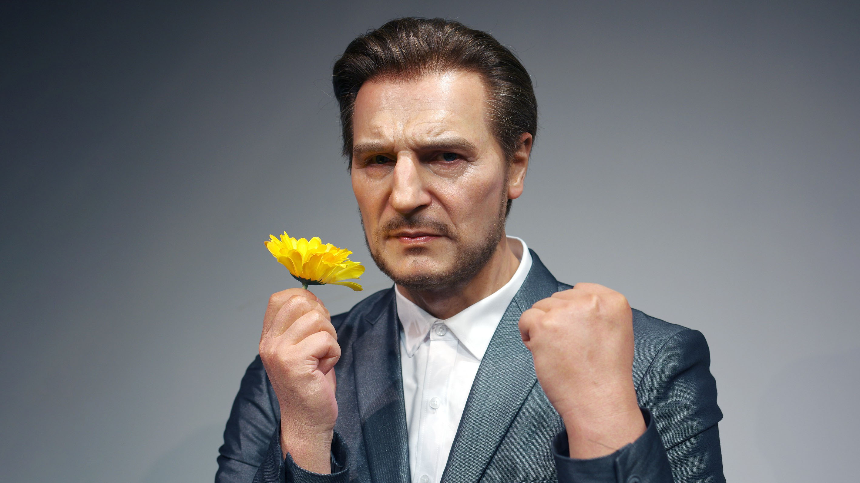 Lifelike Notable Personalities Liam Neeson Silicone Wax Statues | DXDF ...
